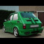 FIAT 126 KOMPLETNY BODYKIT -ZDERZAK PRZÓD-ZDERZAK TYŁ-PROGI-ST ...