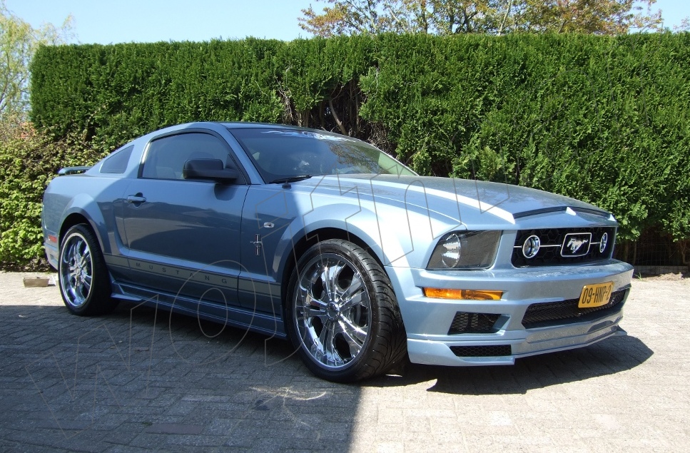 FORD MUSTANG KOMPLETNY BODYKIT -ZDERZAK PRZÓD-ZDERZAK TYŁ-PROGI-ST ...