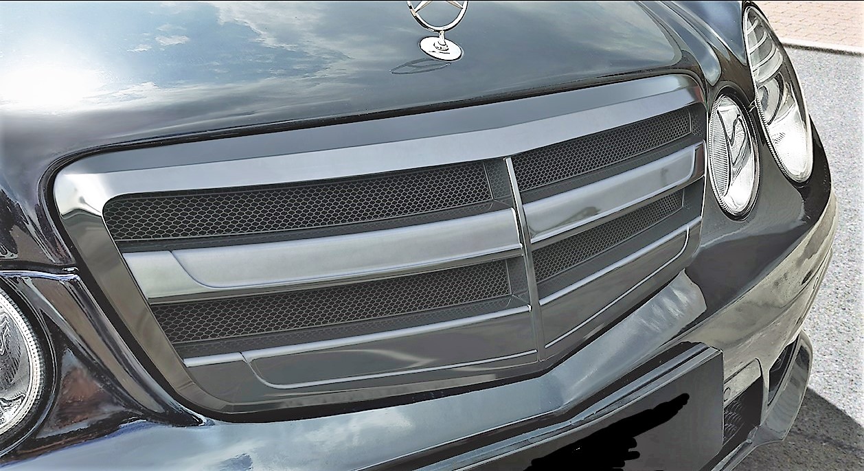 MERCEDES E-CLASS W211 GRILL-ST :: Wojtmar Tuning