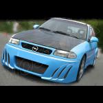 OPEL ASTRA F KOMPLETNY BODYKIT-ZDERZAK PRZÓD-ZDERZAK TYŁ-PROGI-DJ ...