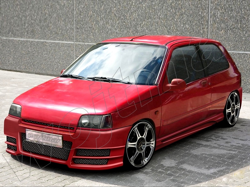 RENAULT CLIO 1 KOMPLETNY BODYKIT-ZDERZAK PRZÓD-ZDERZAK TYŁ-PROGI-DJ ...