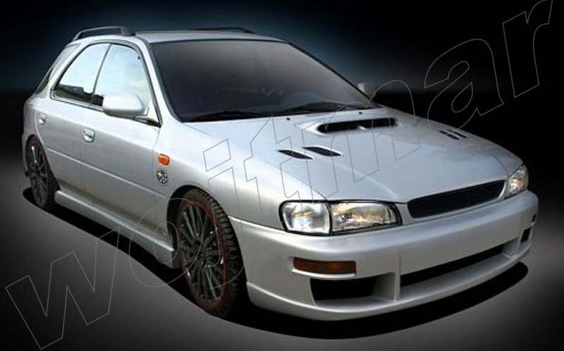 SUBARU IMPREZA GC 93-00-KOMPLETNY BODYKIT-ZDERZAK PRZÓD-ZDERZAK TYŁ ...