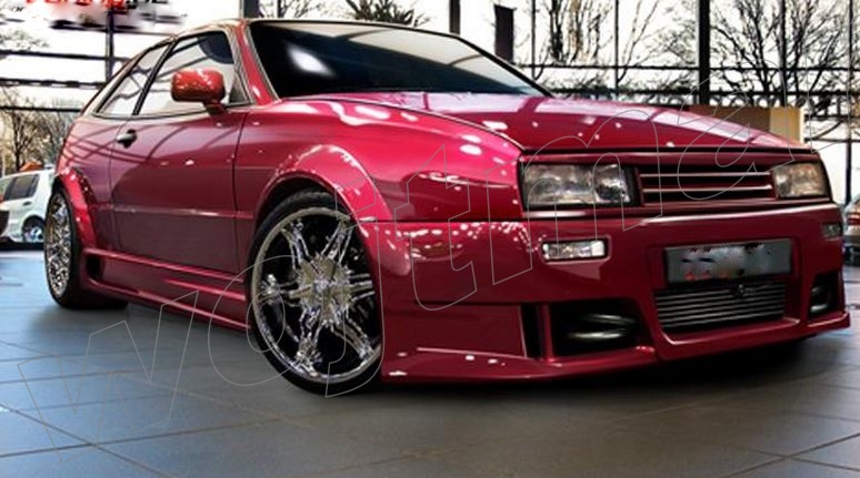 VW CORRADO KOMPLETNY BODYKIT-ZDERZAK PRZÓD-ZDERZAK TYŁ-PROGI-IM ...