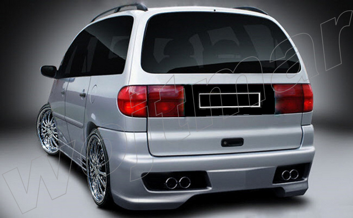 VW SHARAN KOMPLETNY BODYKIT -ZDERZAK PRZÓD-ZDERZAK TYŁ-PROGI-TA ...
